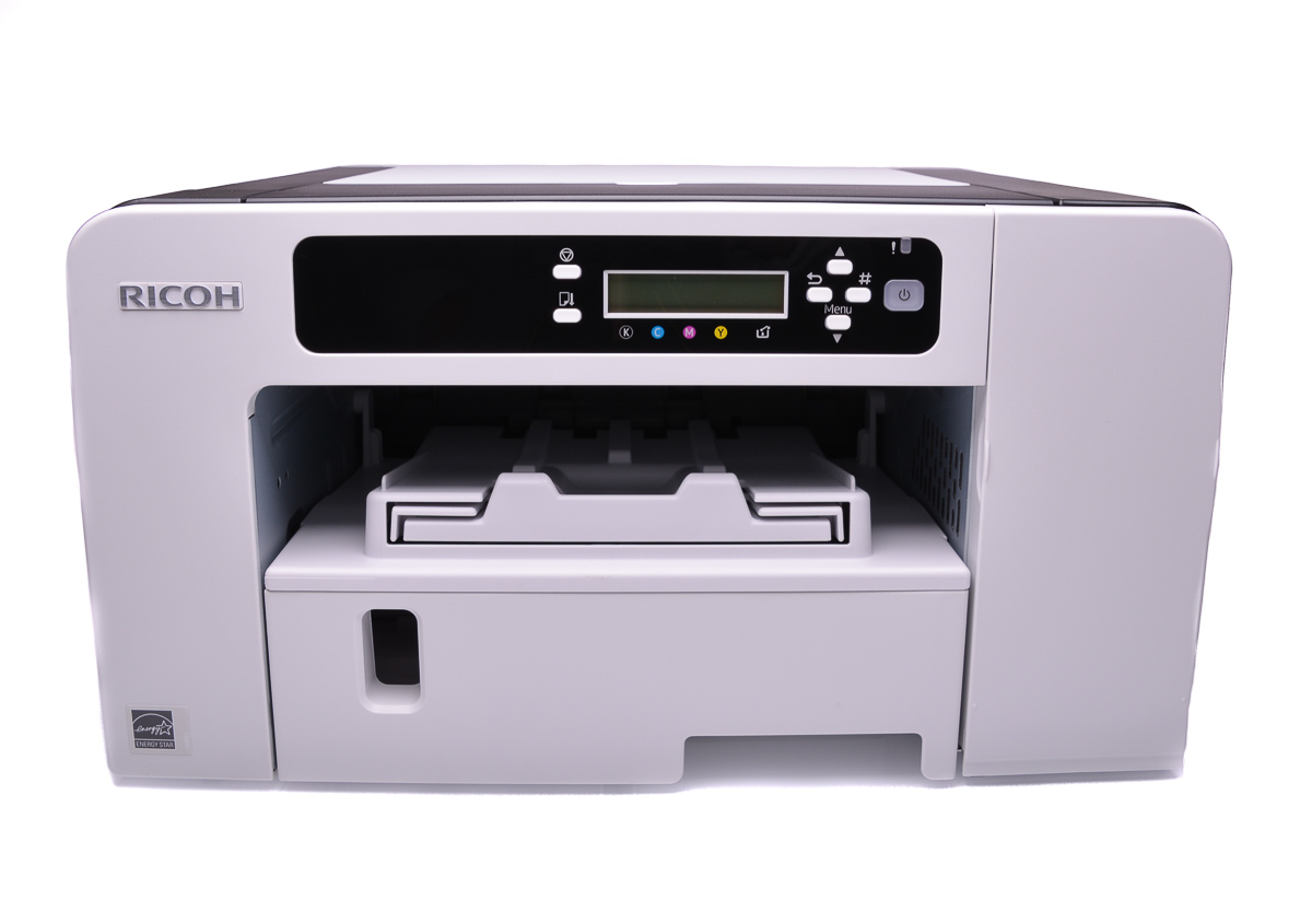 RICOH Aficio SG 2100N A4 SUBLIMATION Printer and Heat Transfer ink ...